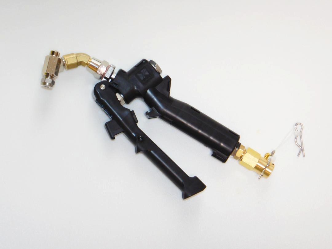 ケルヒャーK2シリーズ【1000W/330Lクラス限定：Kmini/K1含む】高圧洗浄機専用 ～純正ホース対応【360°マルチディレクショナルアダプター搭載業務用エアコン向き洗浄ノズルガン