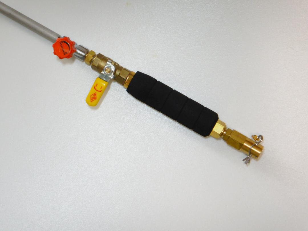 ケルヒャーK2シリーズ【Kmini/K1シリーズ含む】専用！ 家庭用壁掛けルームエアコン洗浄用圧力調整(2段階)能付きエアコン洗浄ノズルガン（ボールバルブ開閉）～ケルヒャー純正ホース接続可能！