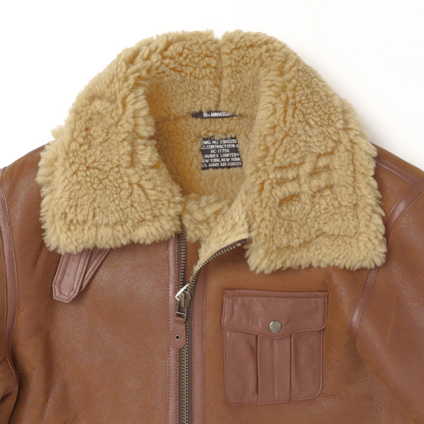 AVIREX アビレックス B-3 CUSTOM 5250009 牛革 アウター 50周年記念 革