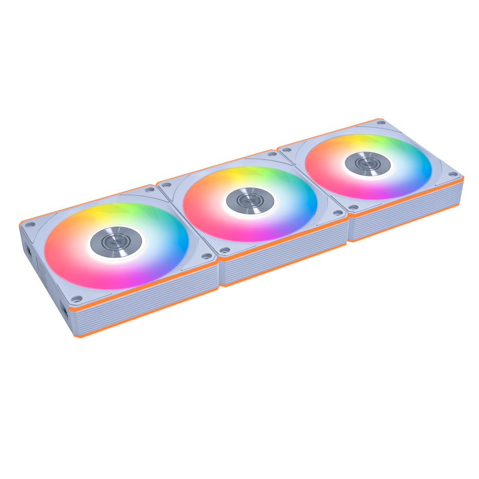 LIAN LI UNI FAN CL 120 Wireless REVERSE BLADE WT 3 Pack｜WEST